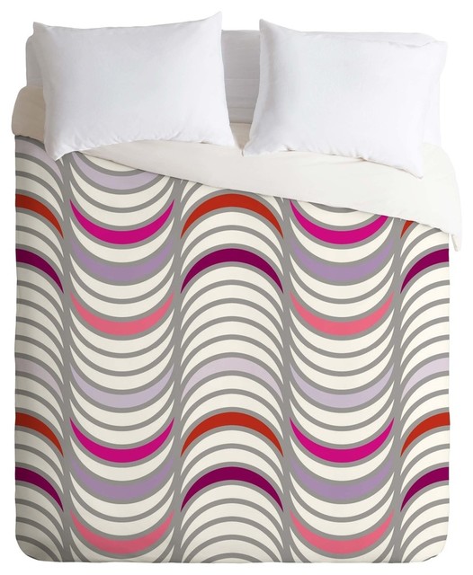 Deny Designs Karen Harris Candy Tidal Wave Duvet Cover, Queen ...