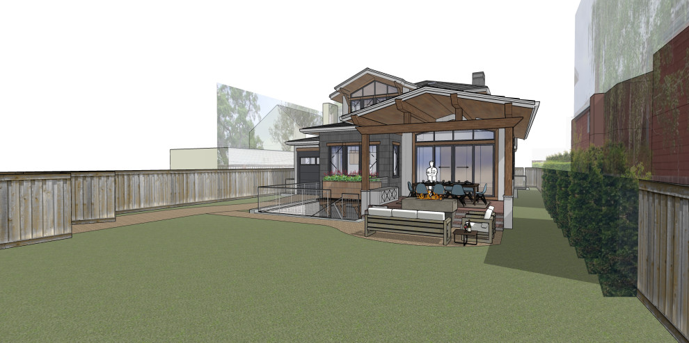 Lisa&Hansel's Palo Alto Two-Story Home over Basement with Junior ADU ...