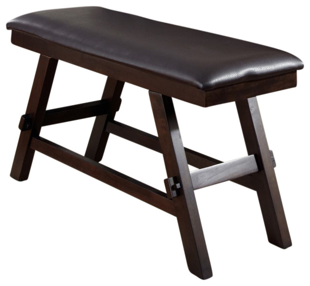 Liberty Furniture Lawson Counter Bench in Light/Dark Expresso 116 ...