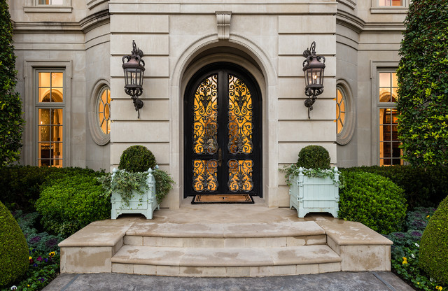 Louis XV French Classical House in Highland Park, Tx - Traditional ...
