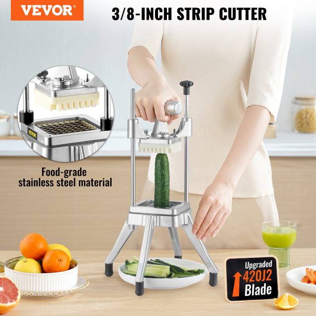 VEVOR 3/8" Commercial Vegetable Dicer Fruit Dicer Food Shaper Tomato ...