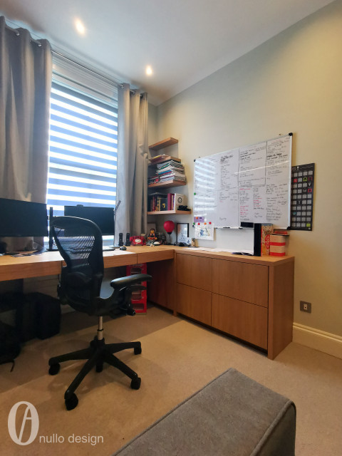 Little Venice Ash Study - Contemporary - Home Office - London - by ...