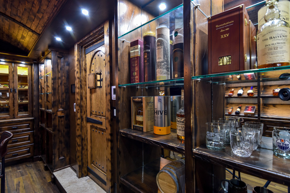 Custom Whiskey Bar & Other Custom Work | Edmonton, AB - Rustic ...