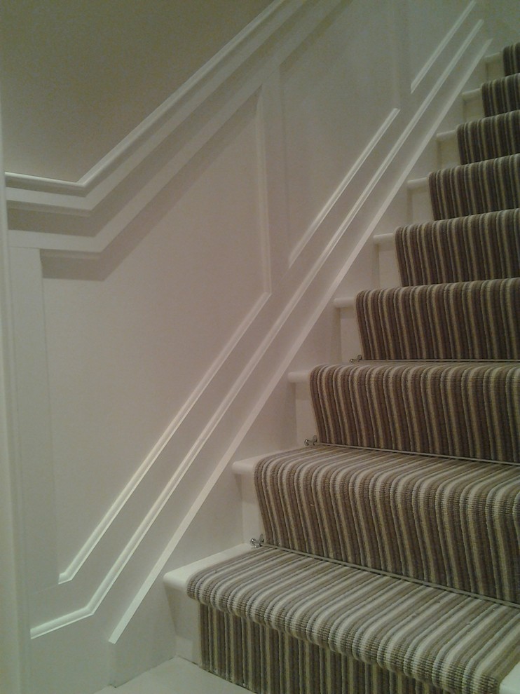 wall paneling - Staircase - Dublin - by DS Interiors | Houzz