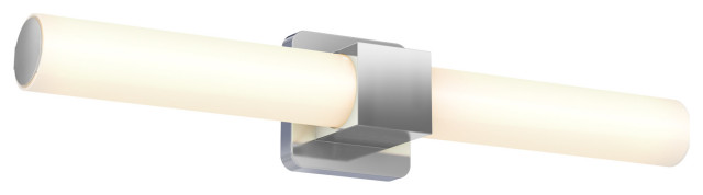 DALS Lighting LEDVAN002-CC-24 Nobel 2 Light 5"W LED Bath Bar ...