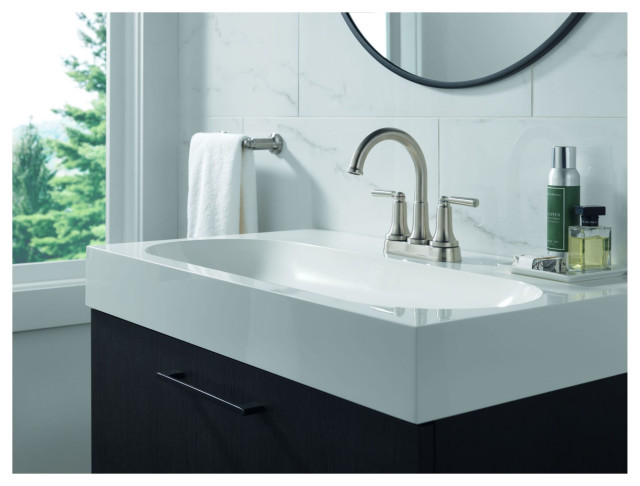 Delta 73508-BL SAYLOR 8" Towel Bar - Traditional - Towel Bars - by ...