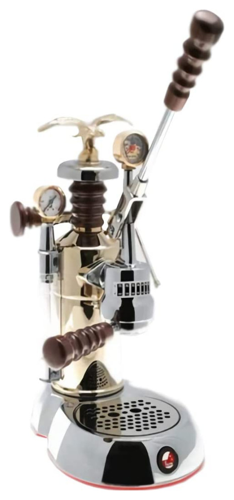 La Pavoni Esperto Competente, Chrome / Copper 16 Cup - Contemporary ...