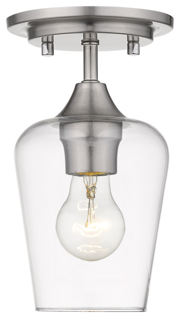 Bellevue ZCF39848 Celia 6"W Semi-Flush Ceiling Fixture - Transitional ...