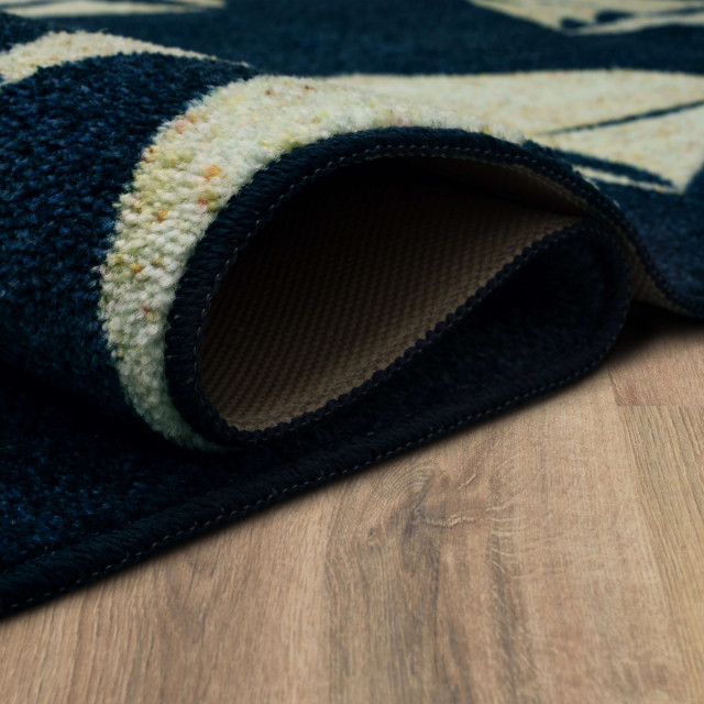 Mohawk Home Blue Boats Navy 5' x 8' Area Rug, 5' x 8' - Beach Style ...