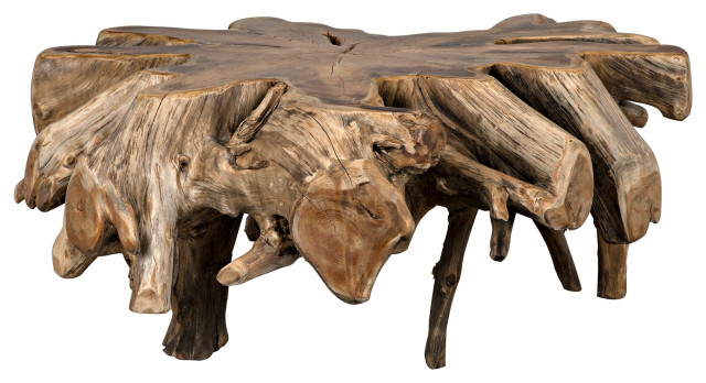 Teak Root Coffee Table - Rustic - Coffee Tables - by Sideboards and ...