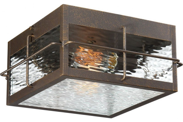 2 Light Outdoor Flush Mount - Outdoor Ceiling and Hanging - 71-BEL ...