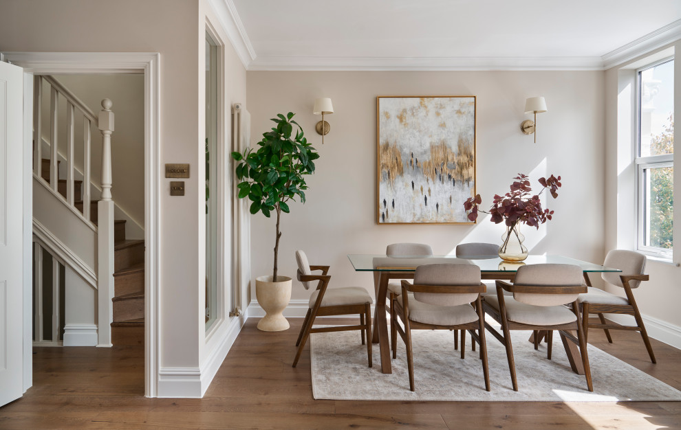 Leighton Gardens - Transitional - Dining Room - London - by Cullum ...
