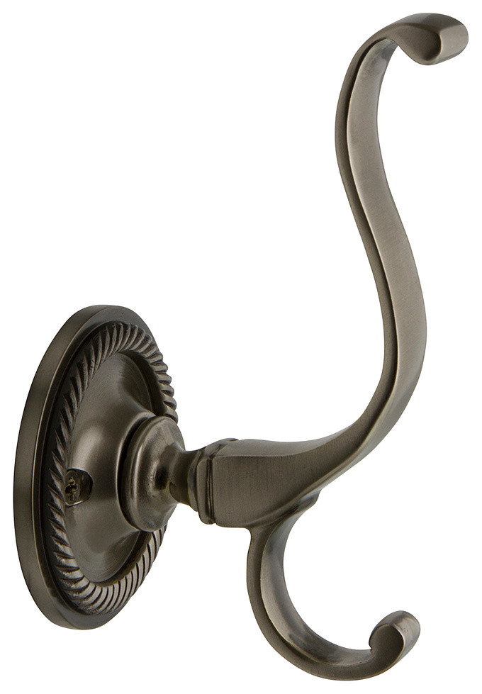 Rope Coat Hook, Coat Hook - Traditional - Wall Hooks - by Regal Brands ...