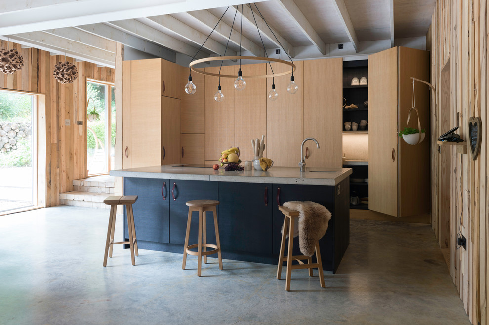 Tom Raffield Kitchen - Rustic - Kitchen - Cornwall - by Kettle Co. Kitchens | Houzz