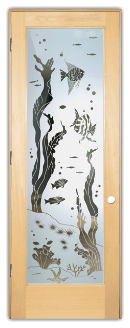 Interior Prehung Door or Interior Slab Door - Aquarium Fish - Primed ...
