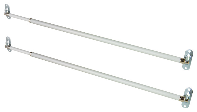 Round Sash Rod 8MM, 28-48" - Transitional - Curtain Rods - by Rod ...