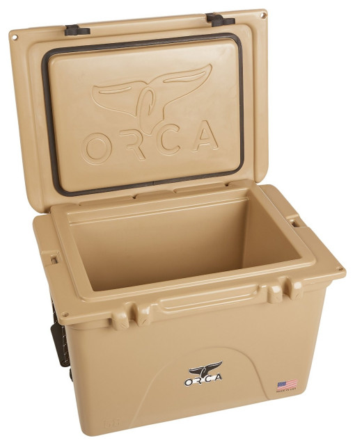 ORCA ORCT058 Insulated Cooler, 58 Quart, Tan - Coolers And Ice Chests ...