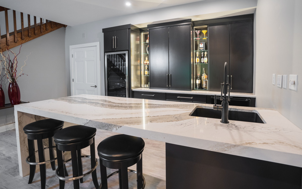 Modern Bar - Modern - Home Bar - Other - by SF Cabinet Designs | Houzz AU