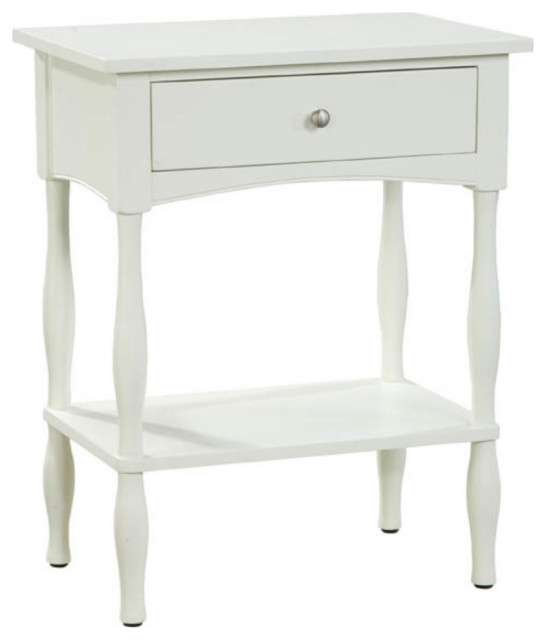 Shaker Cottage End Table, Charcoal Gray - Traditional - Side Tables And ...