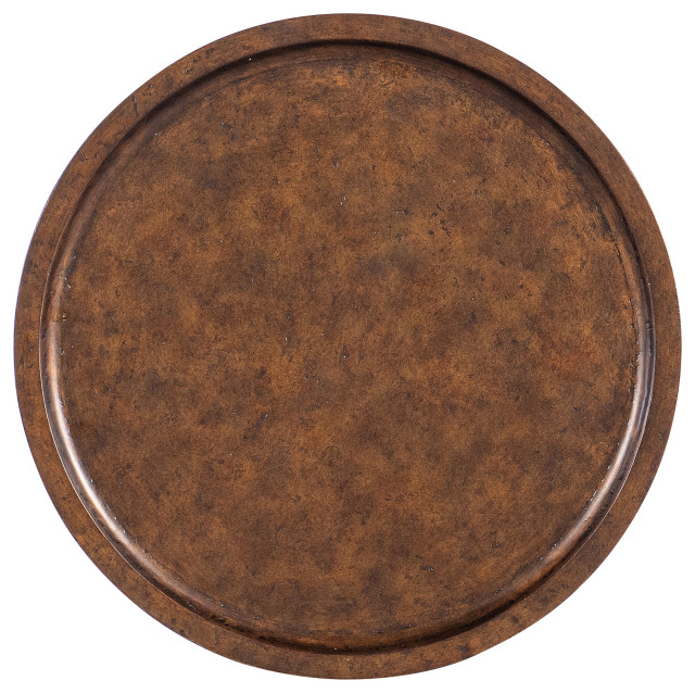 Melange Barron Accent Table - Traditional - Side Tables And End Tables ...