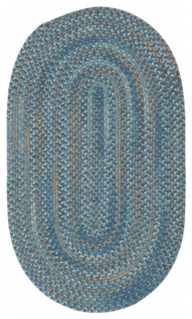 Colonial Mills Rug Westcott Blue Oval, 3X5 - Contemporary - Area Rugs ...