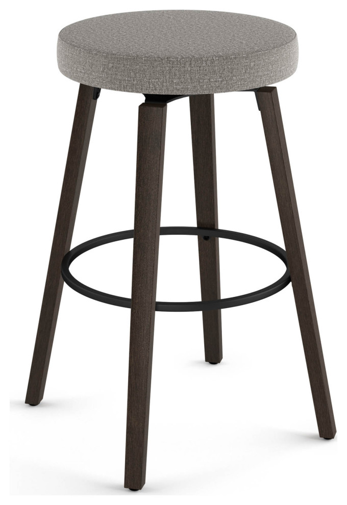 Amisco Walden Swivel Counter And Bar Stool Counter Height