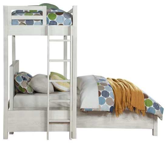 Hallie Loft Bed, Twin - Transitional - Loft Beds - by iHome Studio | Houzz