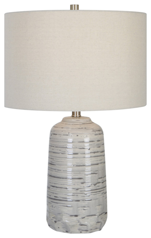 Uttermost Cyclone Ivory Table Lamp - Transitional - Table Lamps - by ...