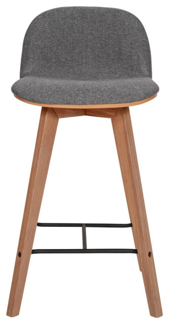 Counter Stool Grey Scandinavian - Scandinavian - Bar Stools And Counter ...