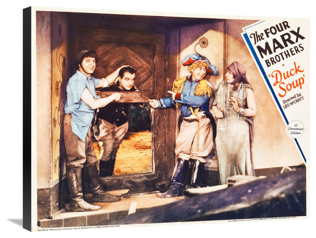 "Marx Brothers - Duck Soup 05" Canvas by Hollywood Photo Archive, 30x23 ...