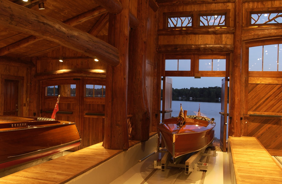 Boathouse - Rustic - Minneapolis - by Gabberts Design Studio | Houzz