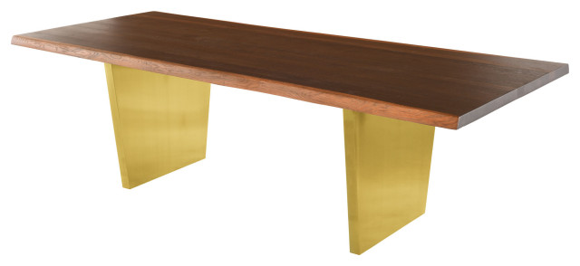 Aiden Seared Wood Dining Table, HGNA438 - Contemporary - Dining Tables ...
