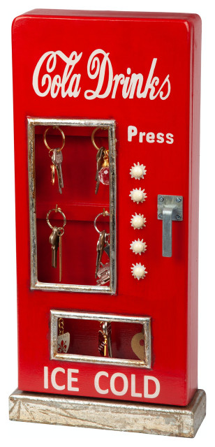 Retro 1950S Cold Drink Soda Pop Machine Key Cabinet - Contemporary ...