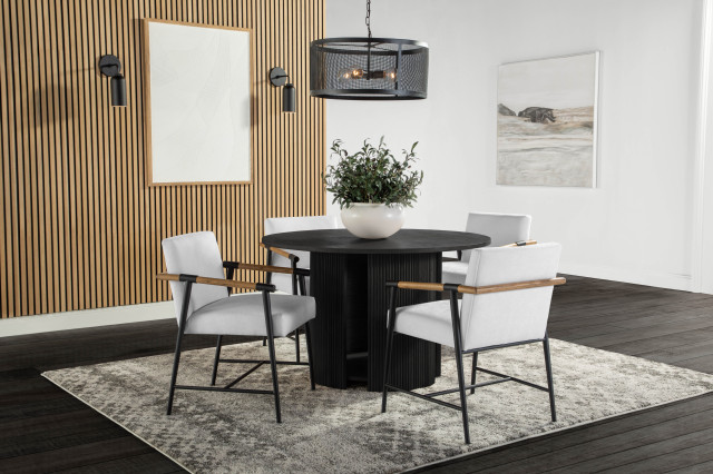 Zara 5pc Dining Set - Midcentury - Dining Sets - by Abbyson Living | Houzz