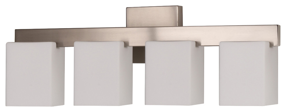 Interior 4-Light Vanity Fixture - Contemporary - Bathroom Vanity ...