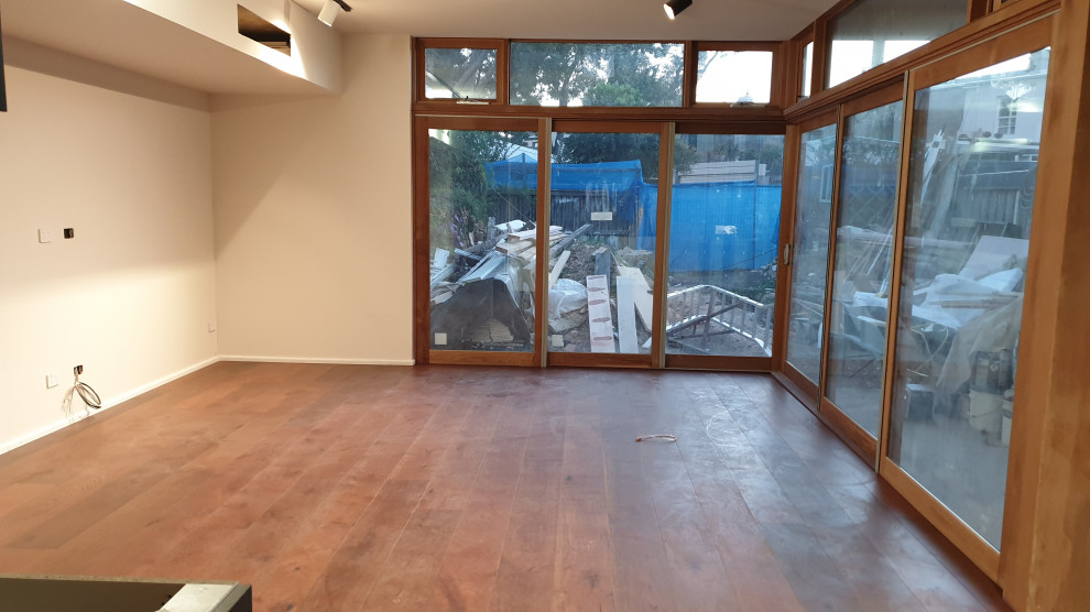 Window Furnishing - sliding stacker door with highlights | Houzz AU