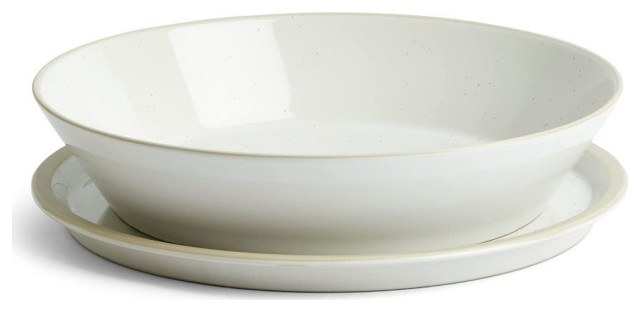 Royal Doulton Urban Dining Bowl 25Cml & Plate/Lid 25.5Cm 4 Piece Set - Farmhouse - Dinnerware ...