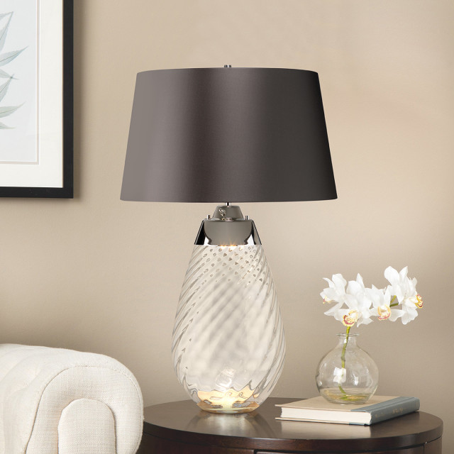 Lucas Mckearn Petra Steel Table Lamp With Bone White Finish TA1164 ...