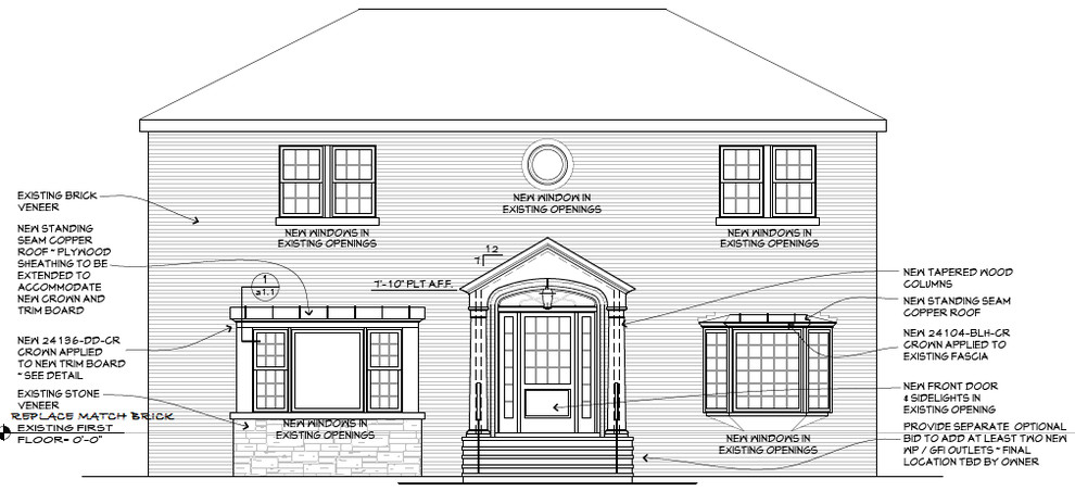 Address Number Placement