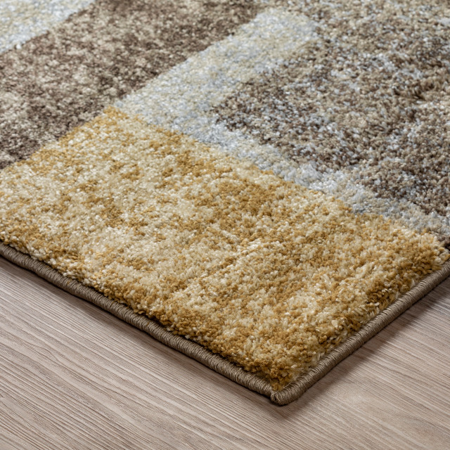 Aero AE3 Multi 9'6" x 13'2" Rug, 7'10" x 10'7" - Contemporary - Area ...