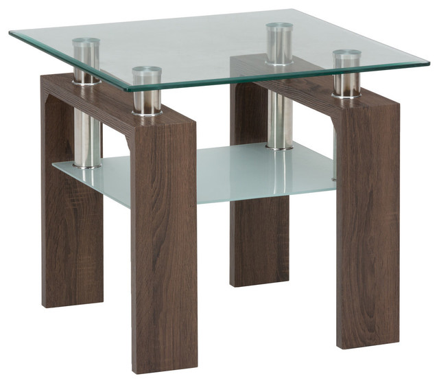 Compass End Table - Contemporary - Side Tables And End Tables - by ...