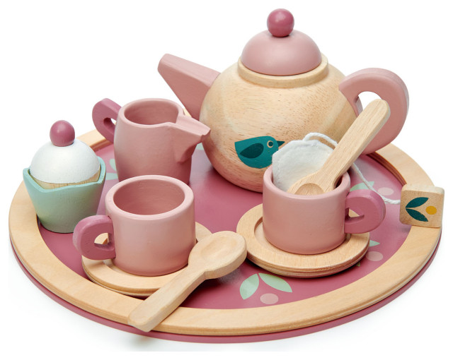 Mini Chef Birdie Tea Set - Contemporary - Kids Toys And Games - by ...
