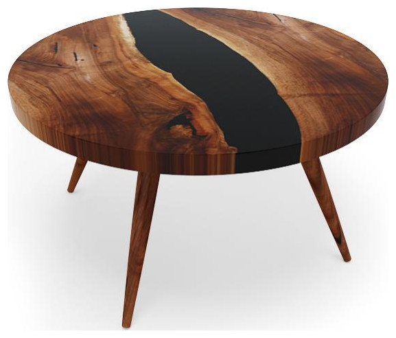 Gamba di Legno Coffee Table, 27.6” (70cm) - Midcentury - Coffee Tables ...