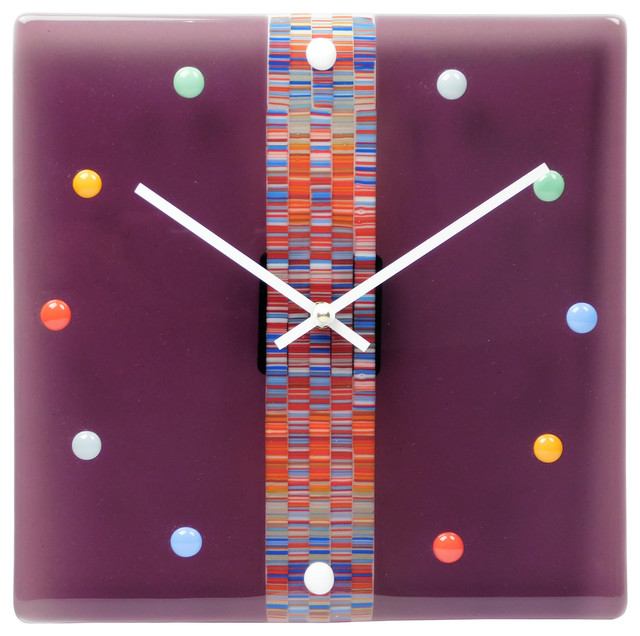 Wall clock "Sweet Candies" - Contemporary - Wall Clocks - by Games Of ...