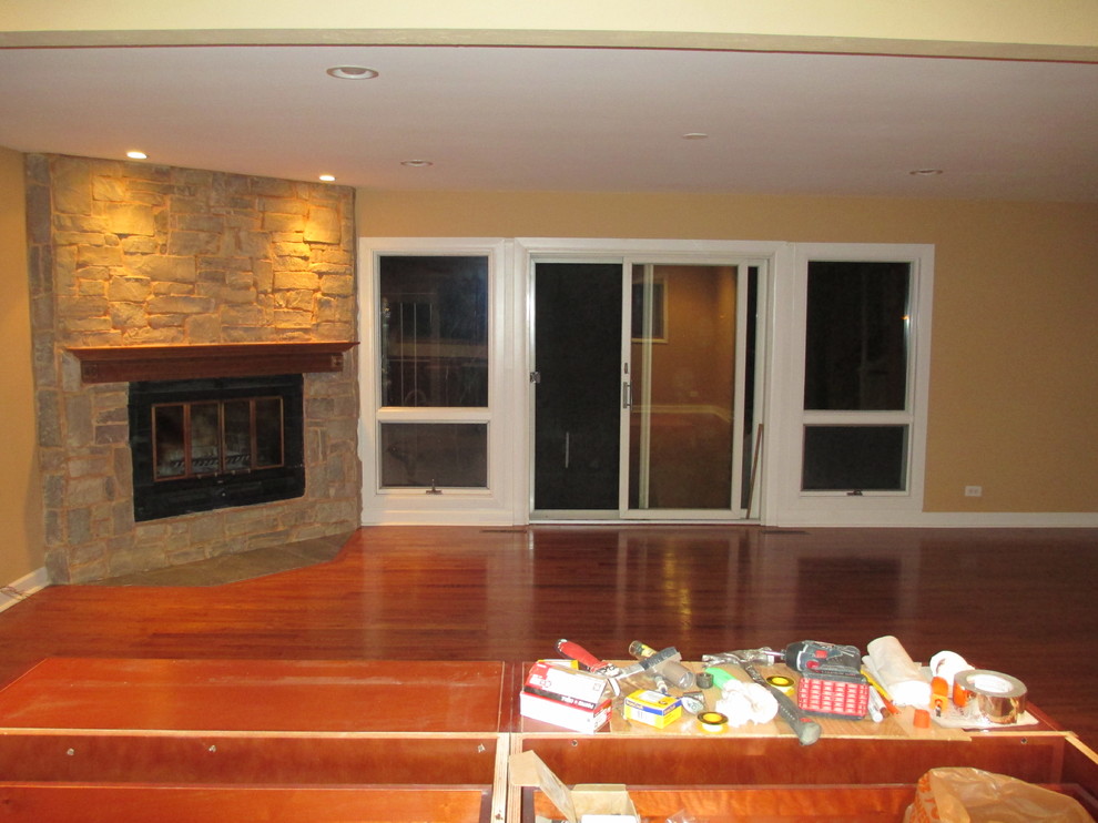 Window treatment for sliding door w/2 adjacent windows