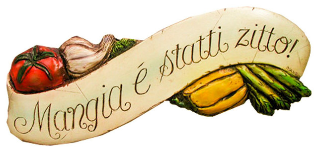 Italian Tuscan Kitchen Decor Sign - Mediterranean - Novelty Signs - by ...