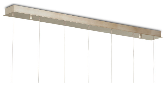 Alsop Rectangular 7-Light Multi-Drop Pendant - Contemporary - Pendant ...