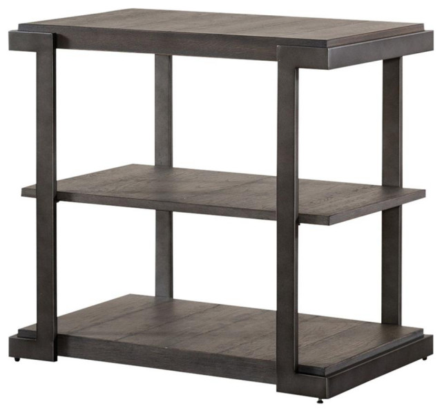 Modern View tiered end table - Modern - Accent Chests And Cabinets - by ...