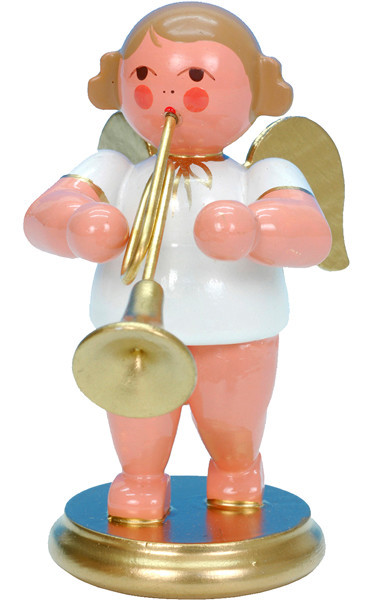 Christian Ulbricht Ornament Angel Musician With Trumpet - Traditional ...