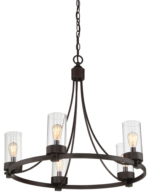 Beautiful Things Lighting Costiero 5 Light Chandelier 41821 ...